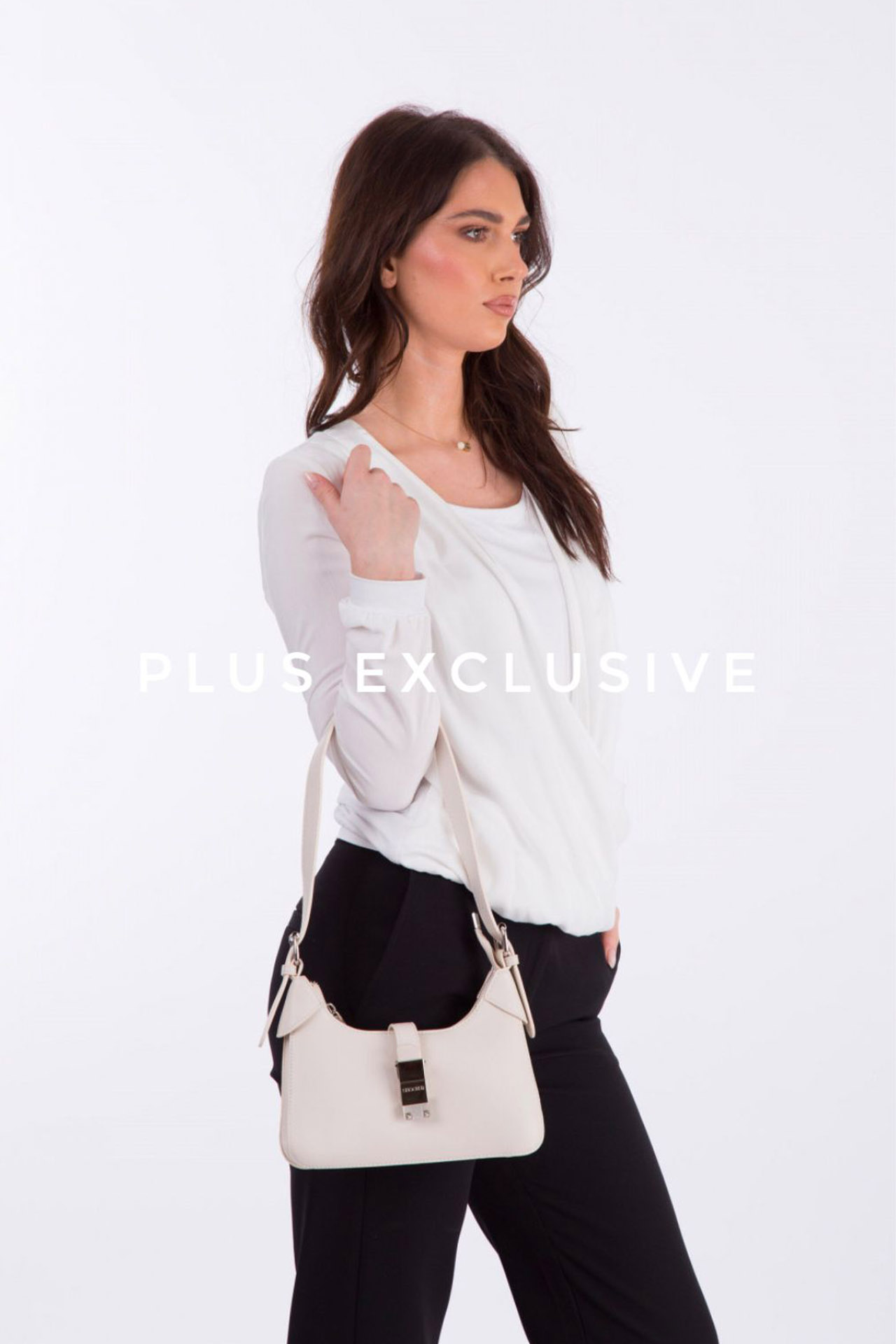 Bela torba model 1 - Plus Exclusive
