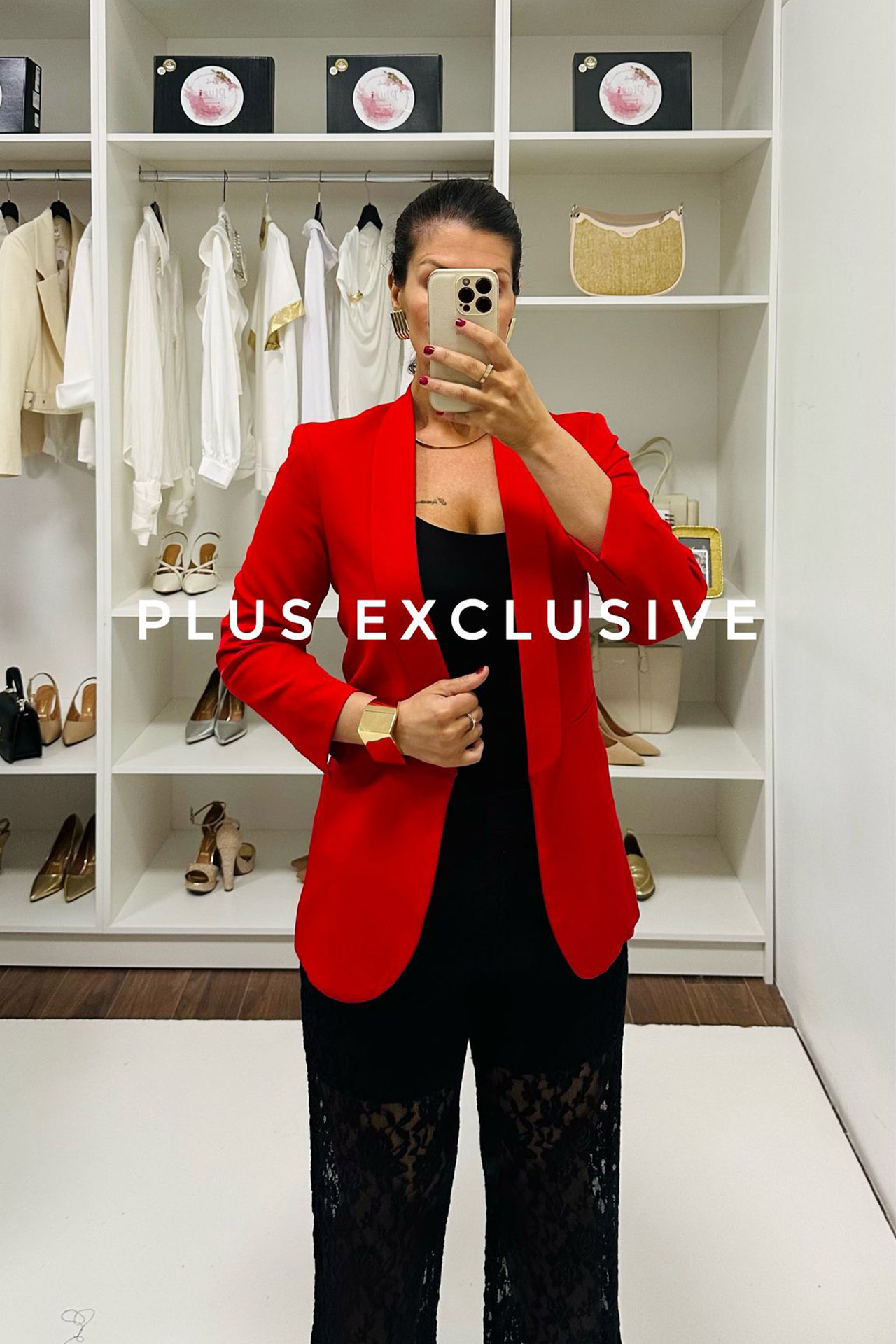 Crveni sako - Plus Exclusive